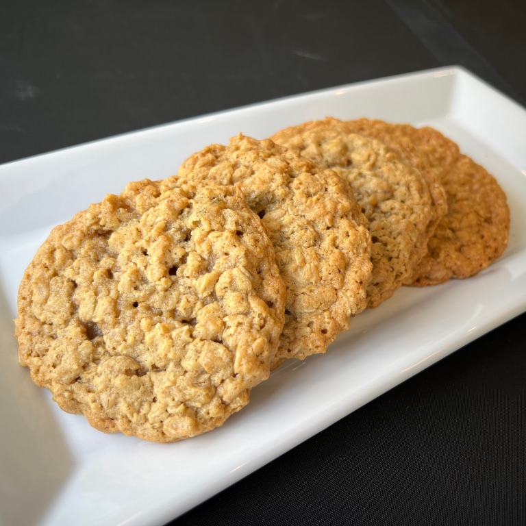 Frozen Oatmeal Golden Raisin Cookie Dough - Sweet Bee Bakeshop