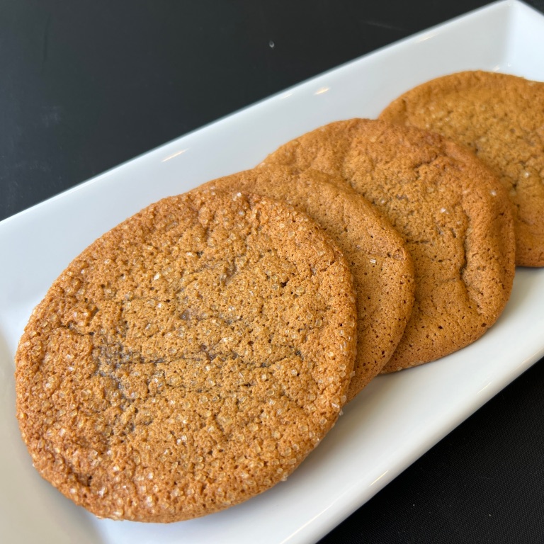 Frozen Molasses Ginger Cookie Dough - Sweet Bee Bakeshop