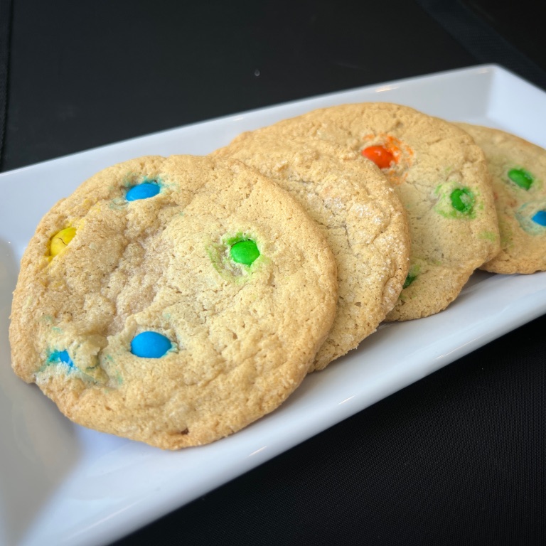 Frozen Gluten Free Sugar + M&Ms Cookie Dough - Sweet Bee Bakeshop